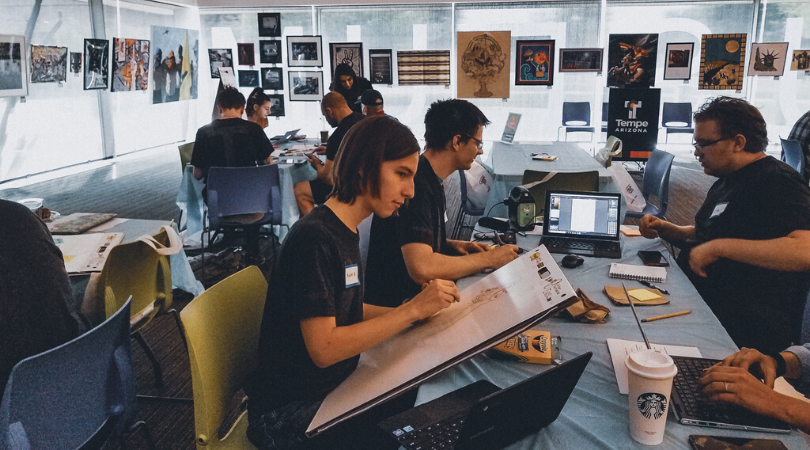 Count Us In: UAT Students Participate in Tempe Creatives for the Count